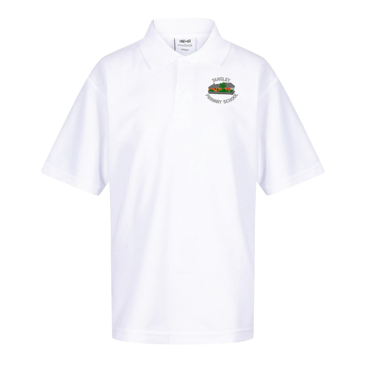 Tansley Primary Polo- White – Parade Schoolwear